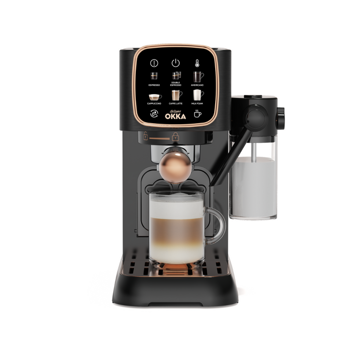 Arzum OKKA Espresso Solo M Semi Automatic Espresso Machine – Raw Plus Coffee