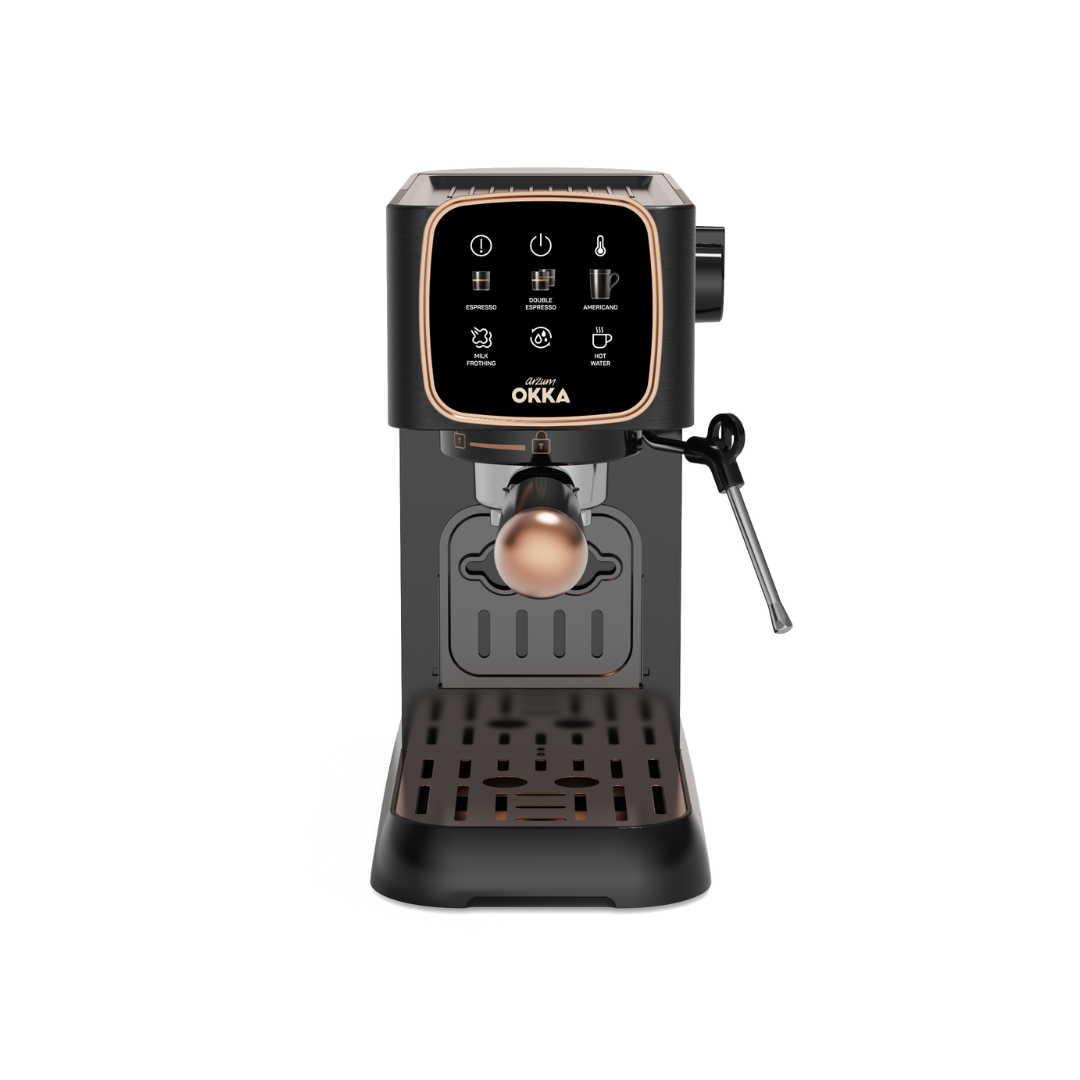 Arzum OKKA Espresso Solo Semi Automatic Espresso Machine – Raw Plus Coffee