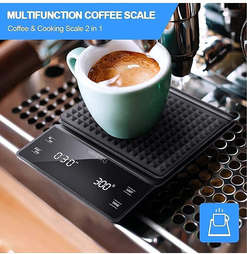 Digital Coffee Scale with Timer | Touch – Raw Plus Coffee
